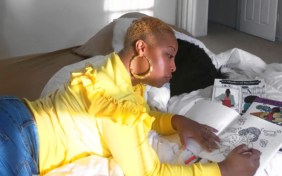 HBCU Grad Launches Adult Coloring Book Series to Help Black Women With ...